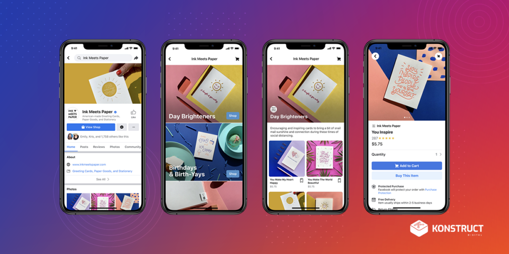 Facebook and Instagram Shops Available Soon - Konstruct Digital